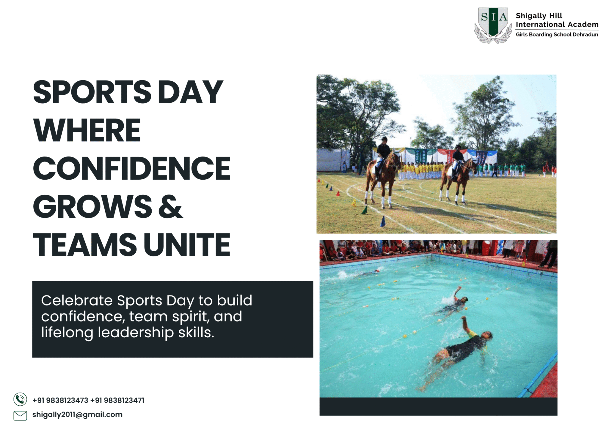 Sports Day:Building Confidence & Team Spirit in Schools